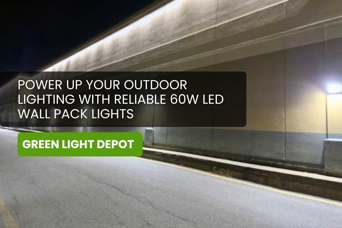 60W LED Wall Pack Lights: Reliable Power for Outdoor Lighting