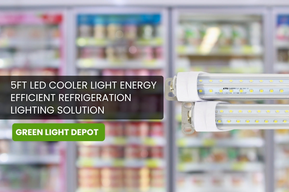 5ft LED Cooler Light | Bright & Energy-Saving Refrigeration Lighting