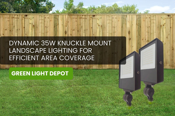 High Efficiency 35W Landscape Lighting with Knuckle Mount
