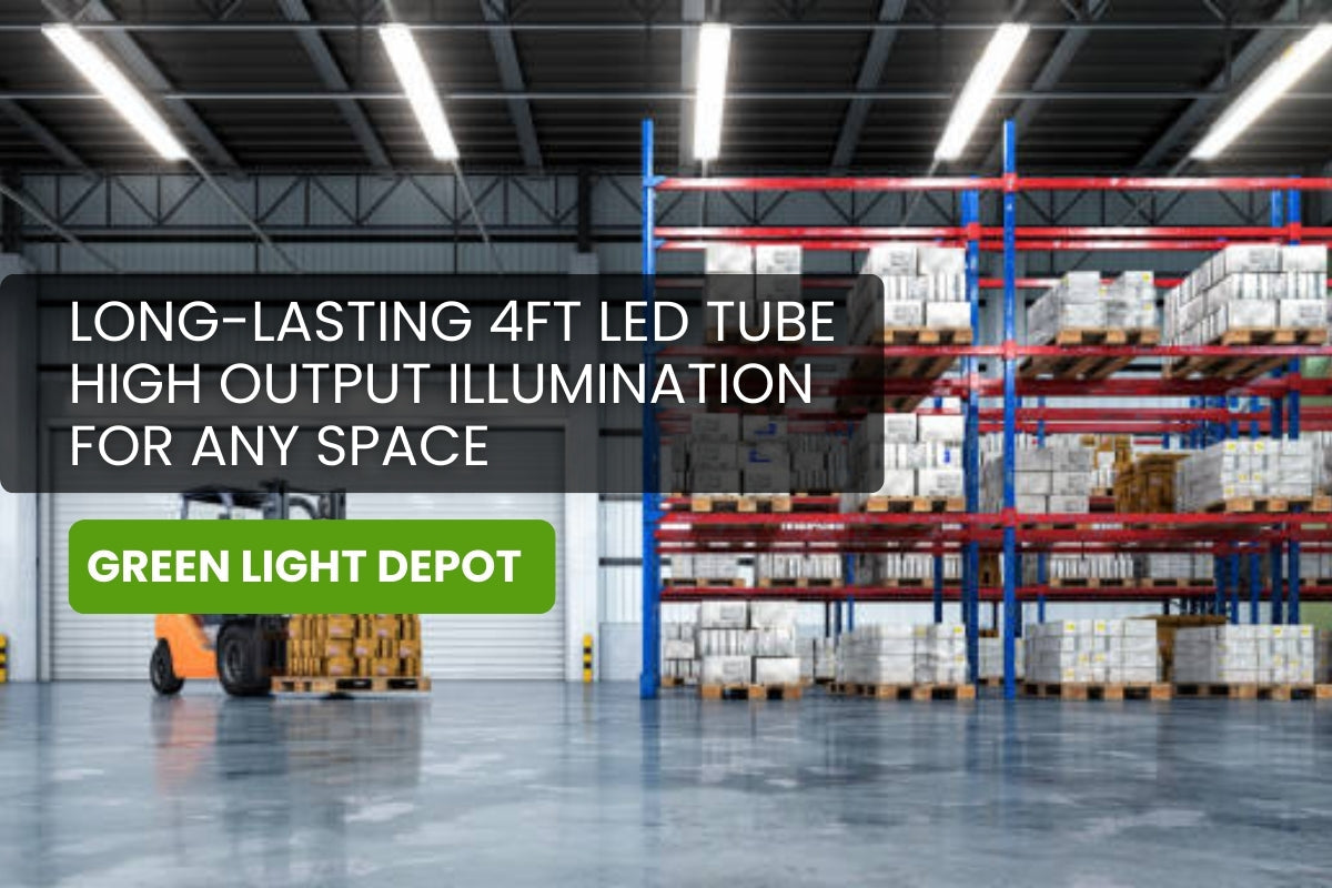 4ft LED Tube Light | Long-Lasting High Output Illumination